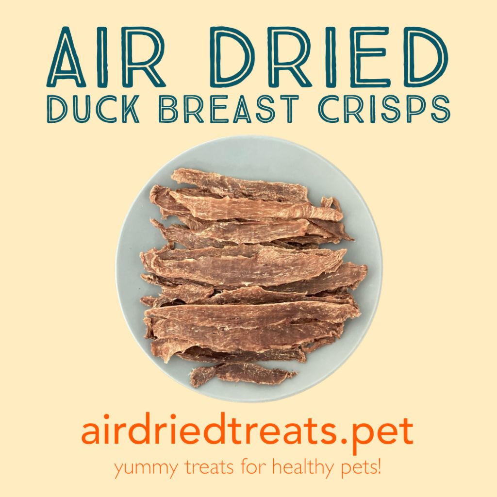 Air Dried Duck Breast Crisps 50g - airdriedtreats.pet