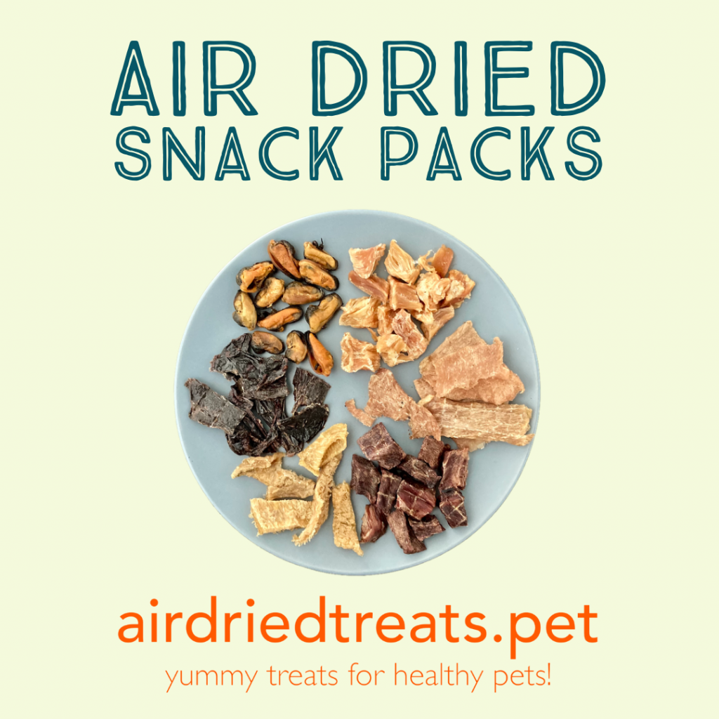Air Dried Snack Packs - airdriedtreats.pet Yummy Treats for Healthy Pets
