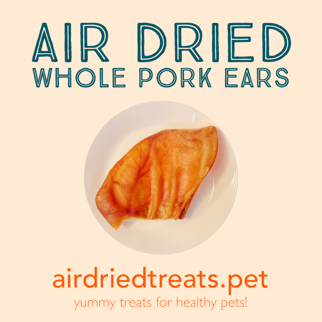 Air Dried Pork Ears Air Dried Whole Pork Ear Chews - airdriedtreats.pet